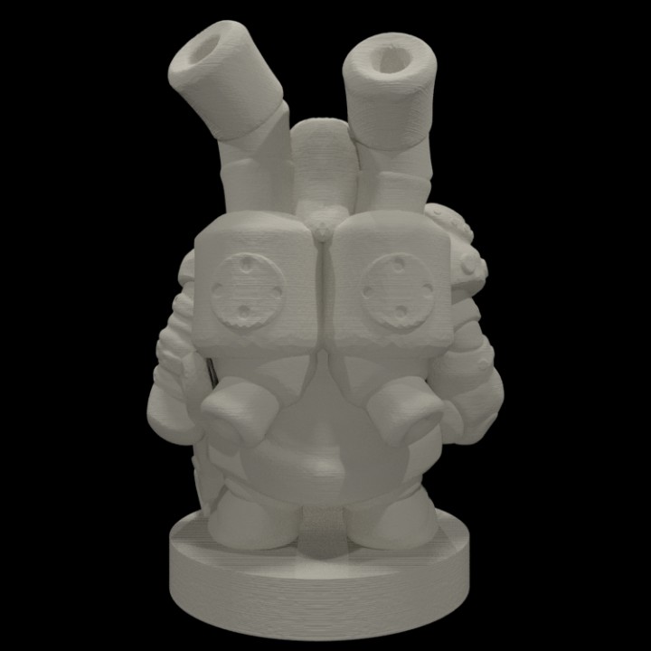 3D Printable Dwarfclan Tinkerer (18mm scale) by Arian Croft