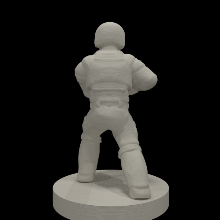 3D Printable Colonial Soldiers (18mm Scale) by Arian Croft