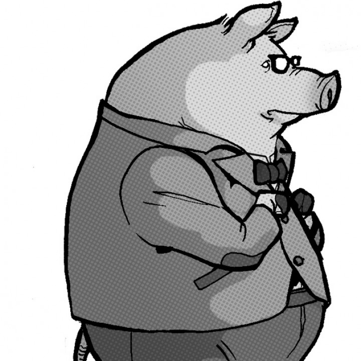 3D Printable Lost Agency Stencil by Arian Croft