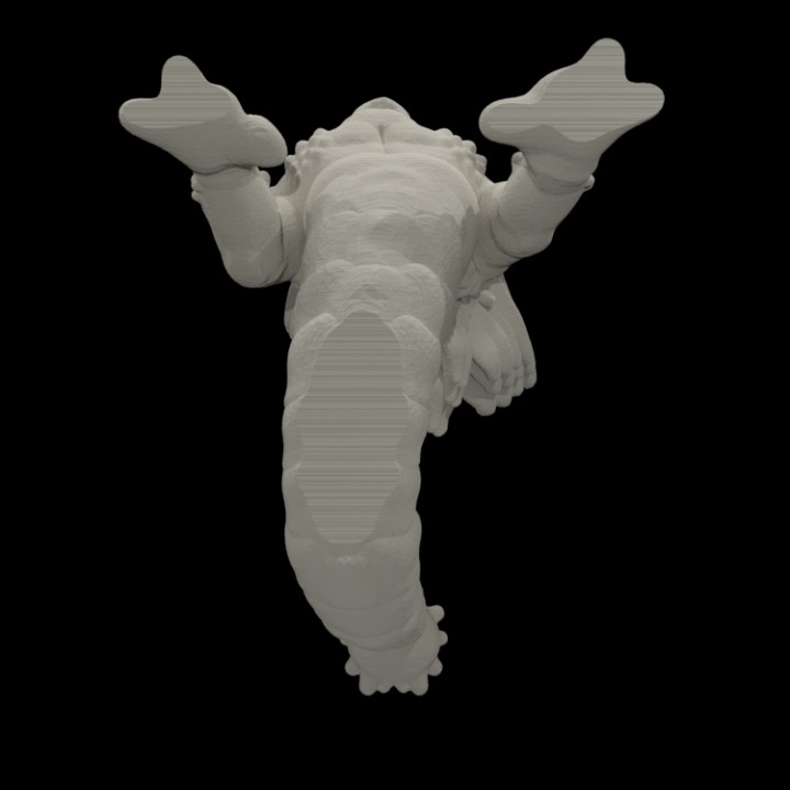 3D Printable Abyssal Devourer (15mm scale) by Arian Croft