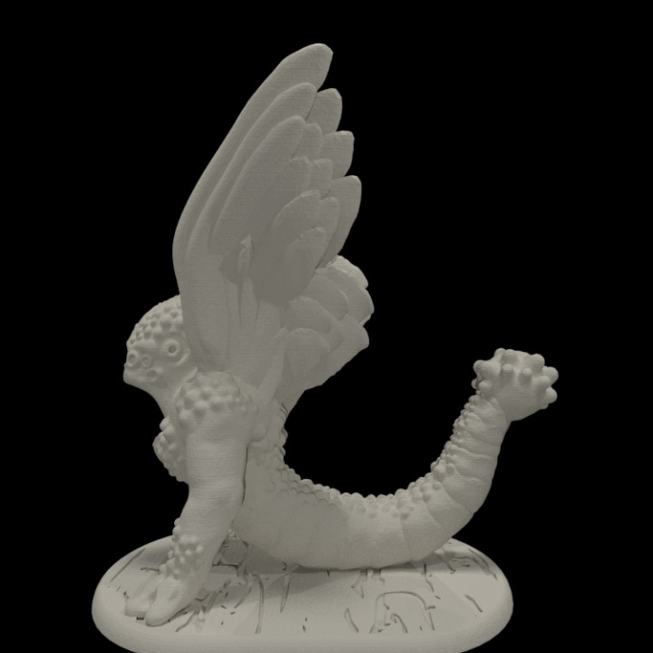 3D Printable Abyssal Devourer (15mm scale) by Arian Croft