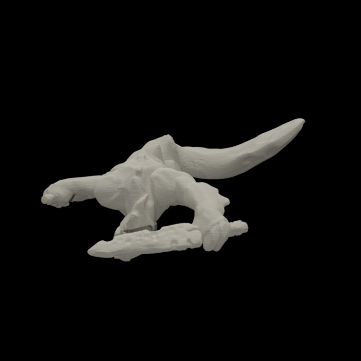 3D Printable Slisk Warriors (15mm scale) by Arian Croft