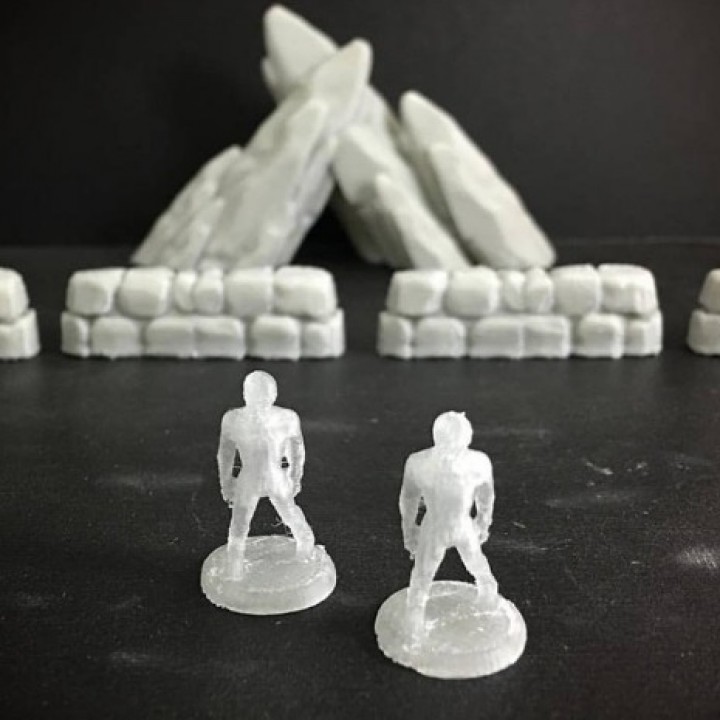 3D Printable Shambling Corpse (18mm scale) by Arian Croft