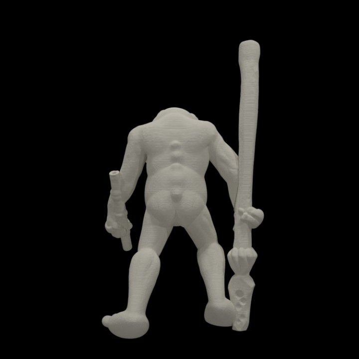3D Printable Krogg Swamp Stalkers (15mm scale) by Arian Croft