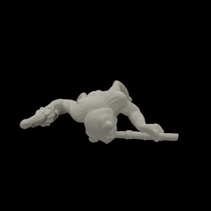 3D Printable Krogg Swamp Stalkers (15mm scale) by Arian Croft