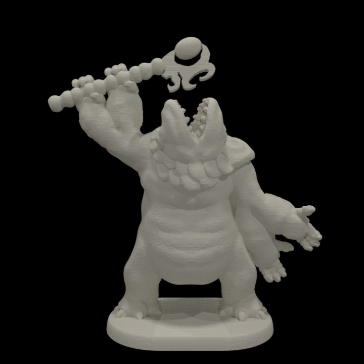 3D Printable Gug Sorcerer (18mm scale) by Arian Croft