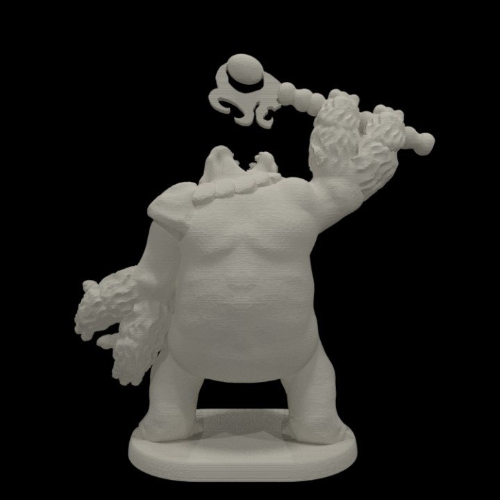 3D Printable Gug Sorcerer (18mm scale) by Arian Croft