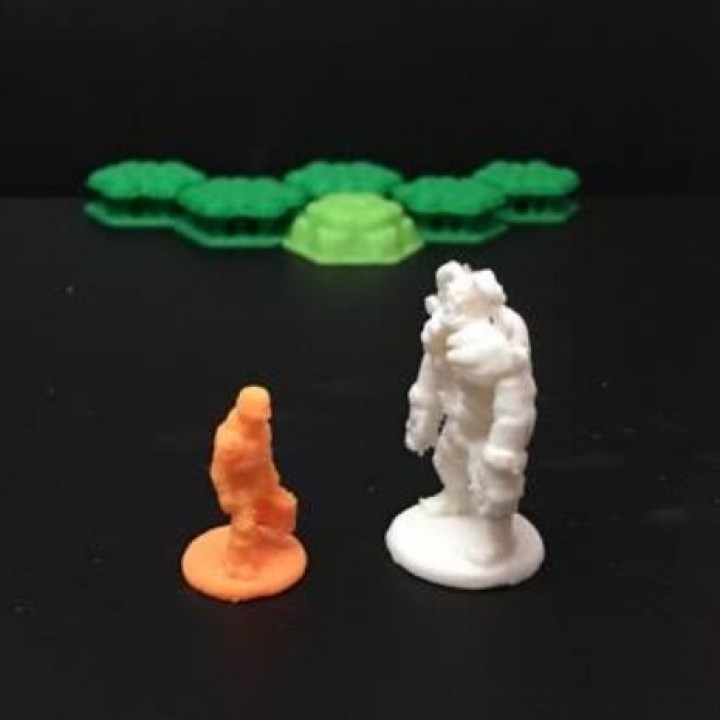 3D Printable Mr. Puffs (18mm scale) by Arian Croft