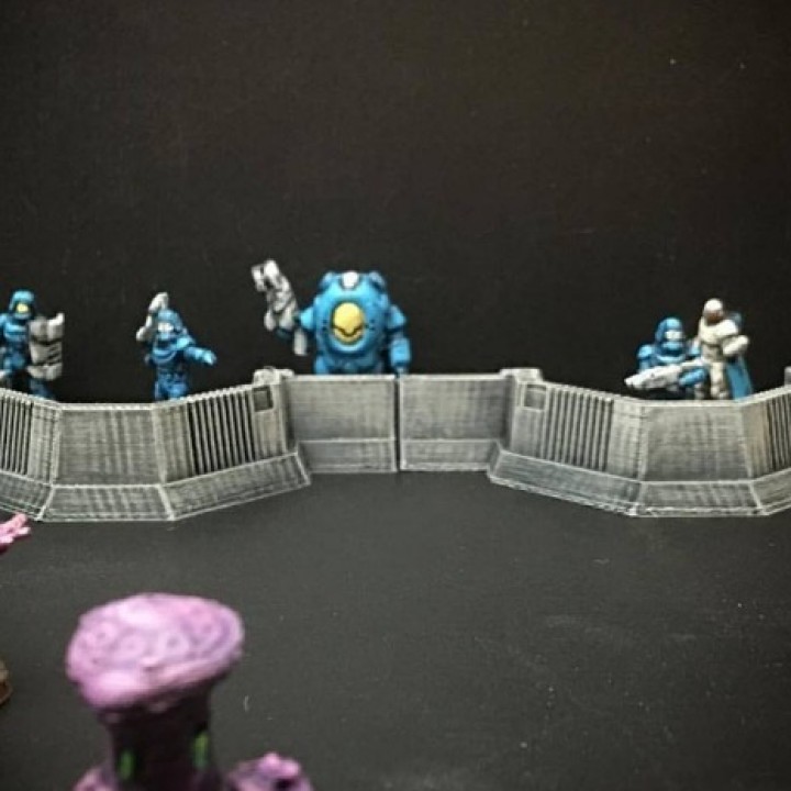 3D Printable Battle Lines (15mm scale) by Arian Croft