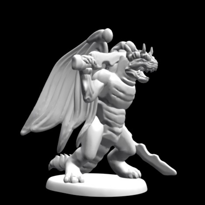 3D Printable Heldrakken (18mm scale) by Arian Croft
