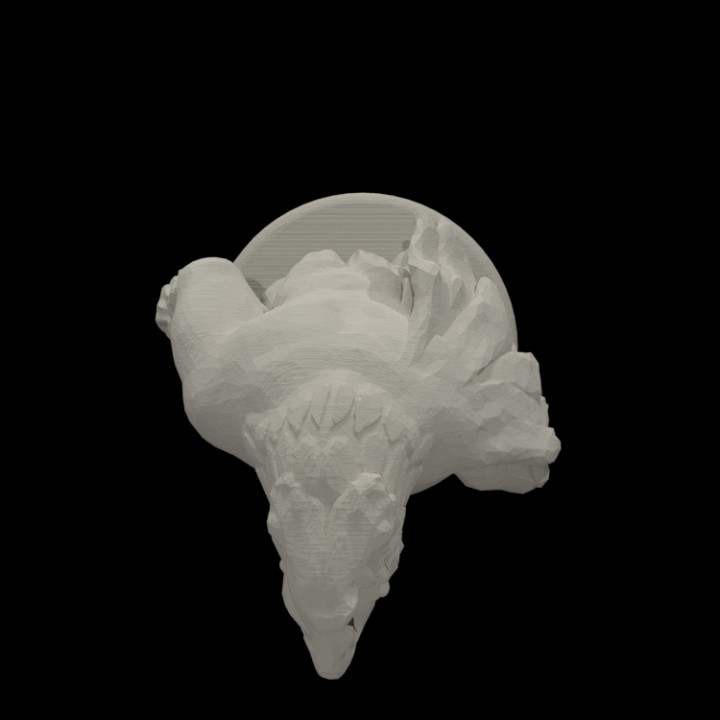 3D Printable Accursed Giant (18mm scale) by Arian Croft