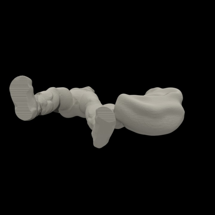 3D Printable Gella, Sapient Shapeshifting Slime-Alien (28mm/Heroic ...