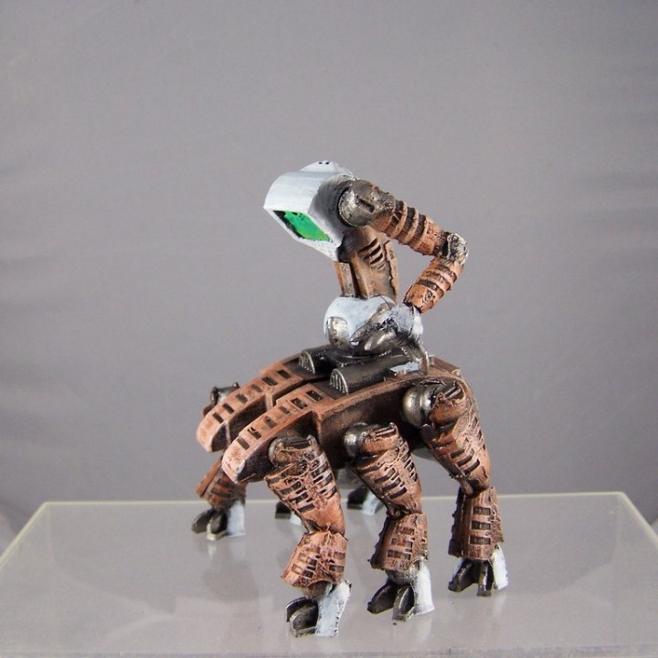 3D Printable Bad-533D, Servitor Convict by Arian Croft