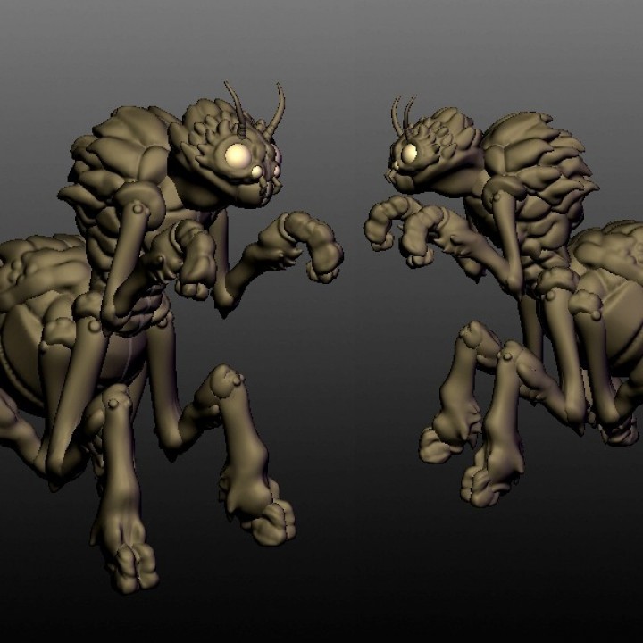 3D Printable Broodling by Arian Croft
