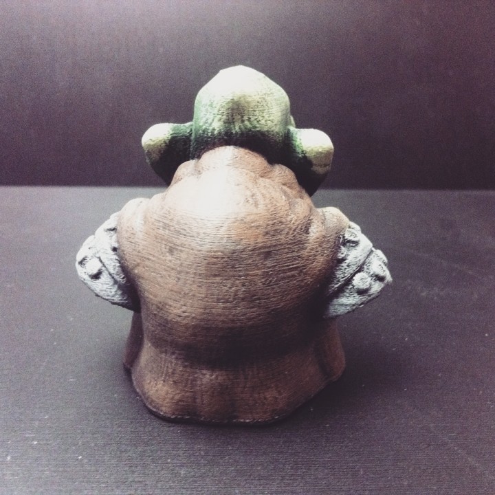 3D Printable Goblin Junk Merchant Bust by Arian Croft