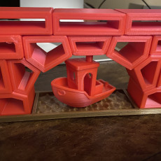 3D Printable Arch Builder Puzzle Blocks by Devin Enrique Büchele de Montes