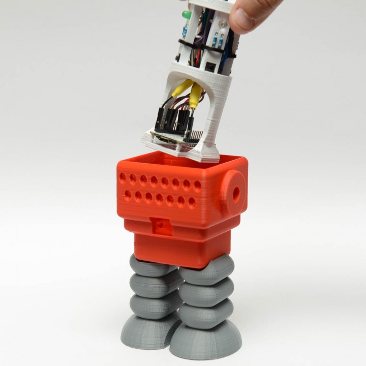 3D Printable Memo-Robo by Clockspring