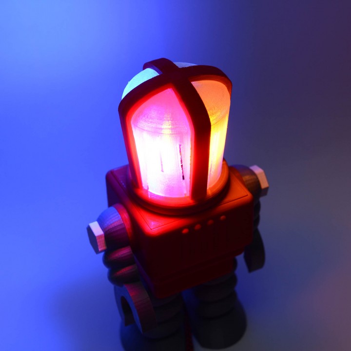 3D Printable Memo-Robo by Clockspring