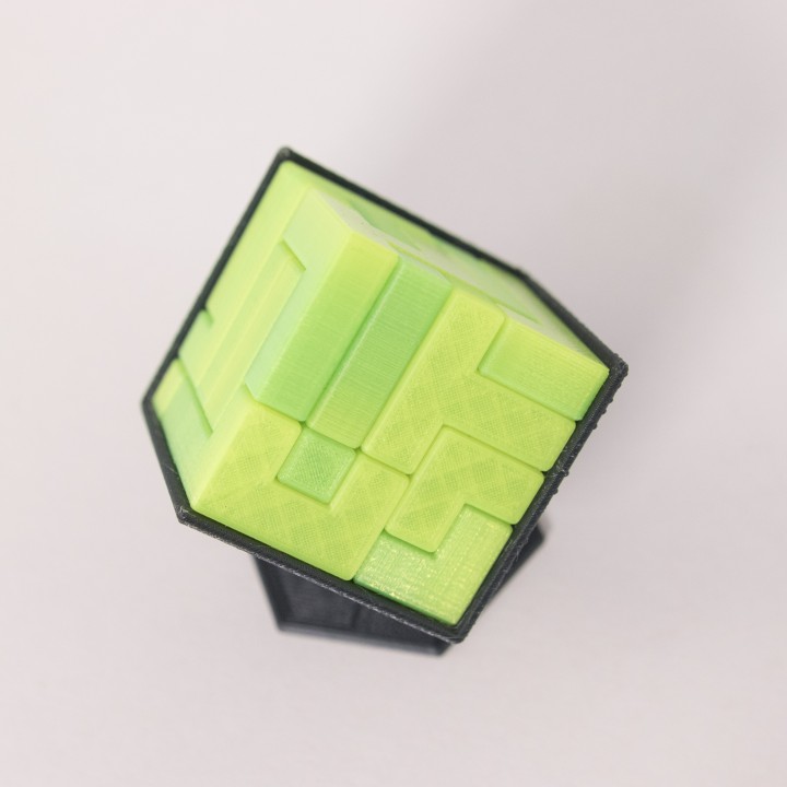 3D Printable 5x5 Puzzle Cube by Devin Enrique Büchele de Montes