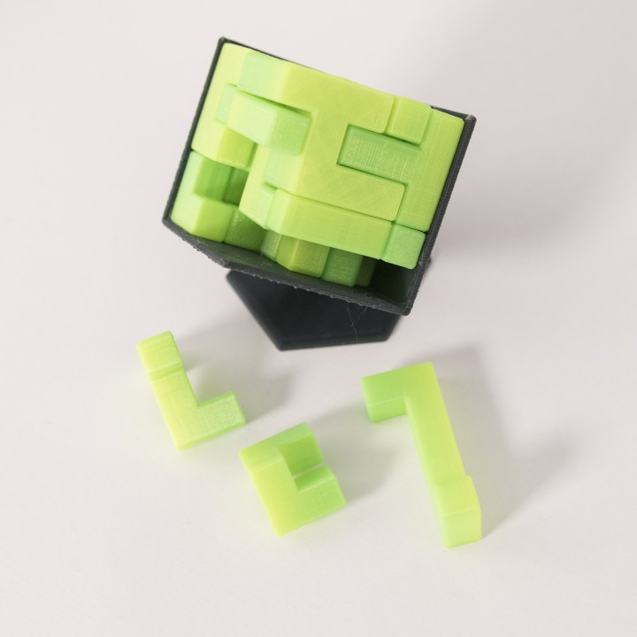 3D Printable 5x5 Puzzle Cube by Devin Enrique Büchele de Montes