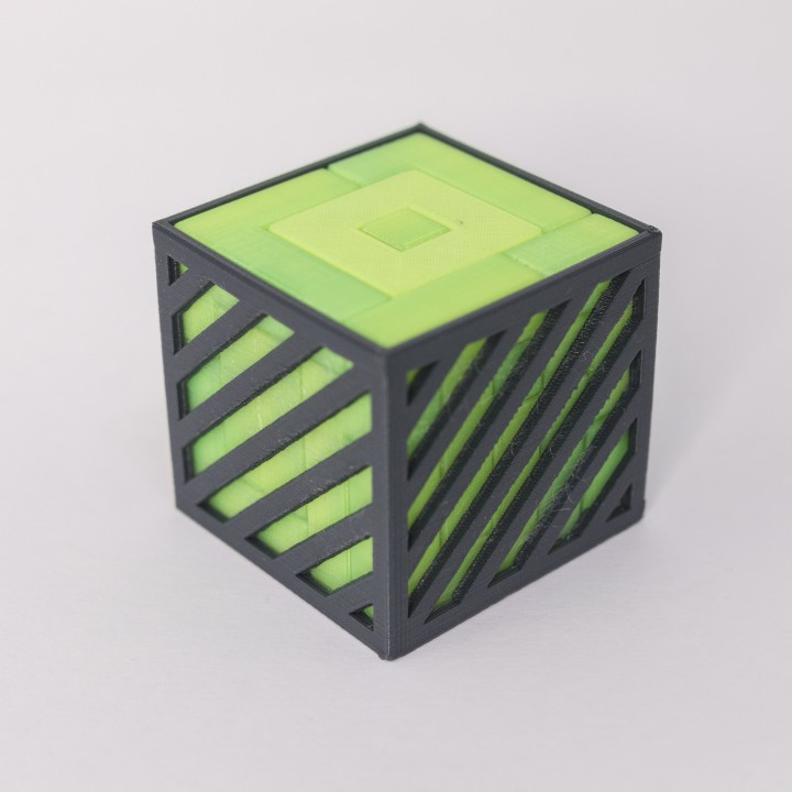 3D Printable 5x5 Puzzle Cube by Devin Enrique Büchele de Montes