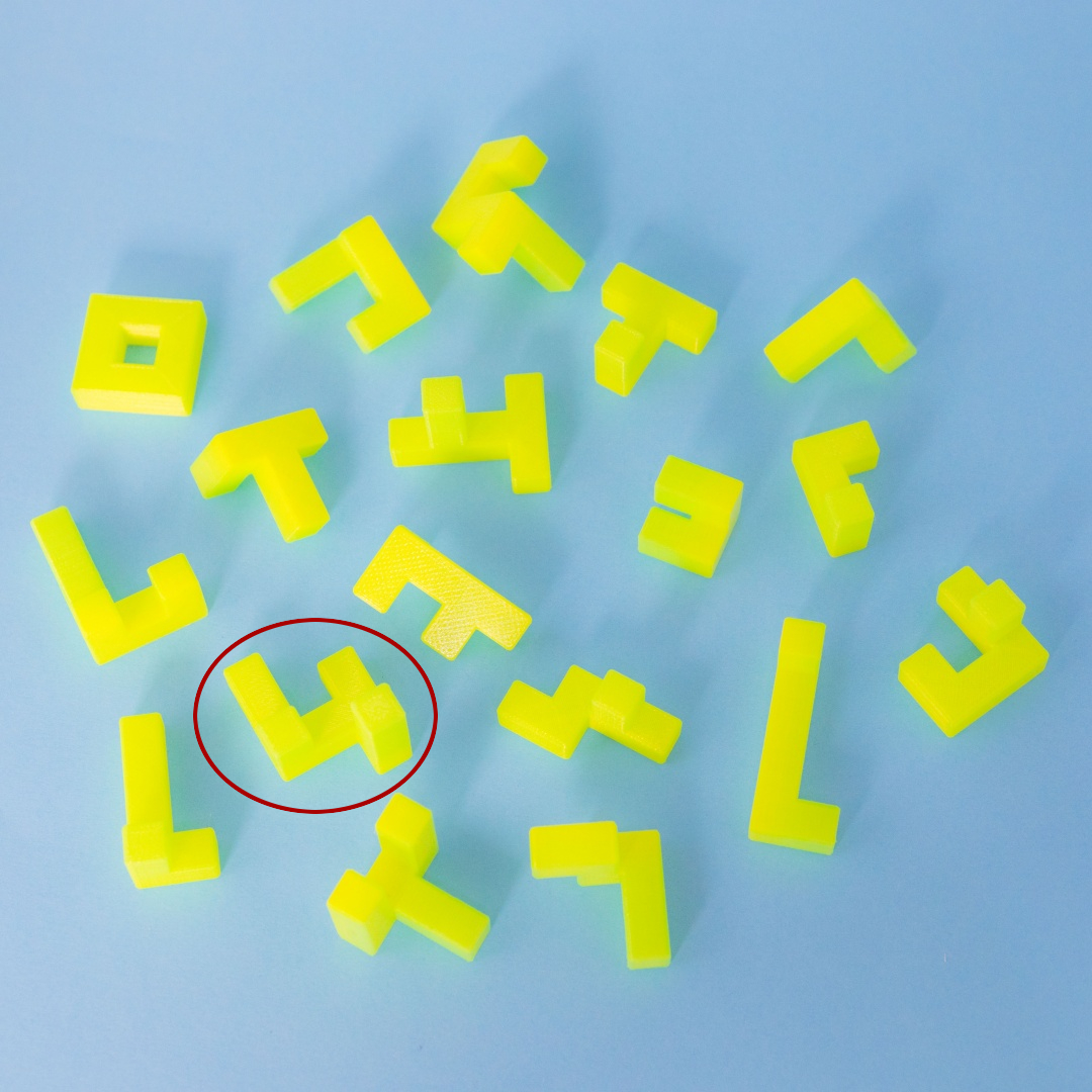 3D Printable 5x5 Puzzle Cube by Devin Enrique Büchele de Montes