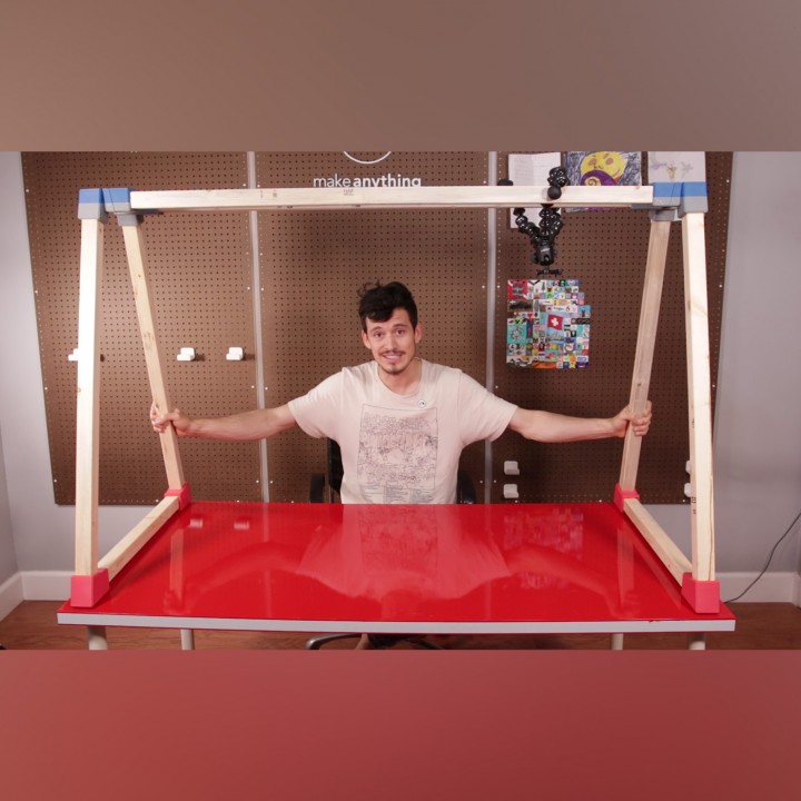 3D Printable Top Down Desk Camera Mount Rig by Devin Enrique Büchele de ...