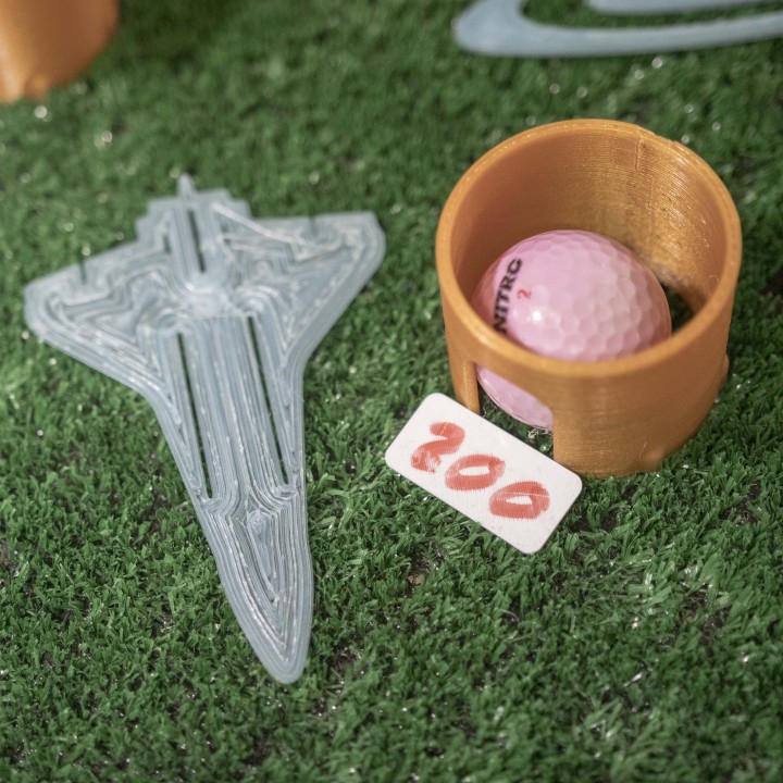3D Printable Space Golf // Arcade Game Assets by Devin Enrique Büchele ...