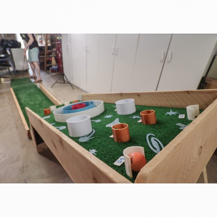 3D Printable Space Golf // Arcade Game Assets by Devin Enrique Büchele ...