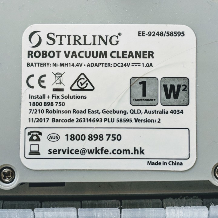 3D Printable Stirling EE-9248 Robot Vacuum Rubber Brush Assembly by ...