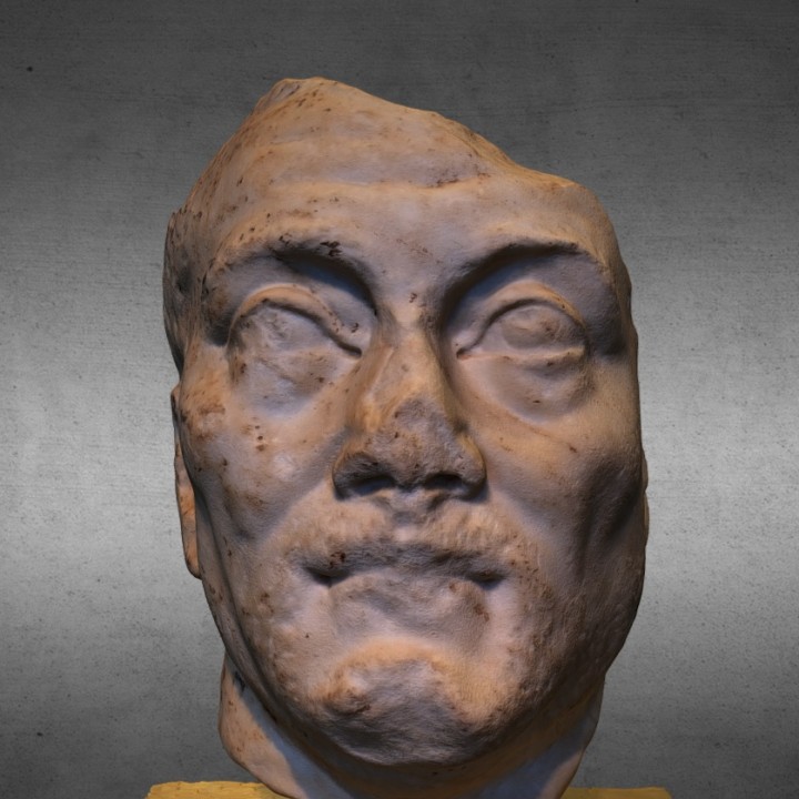 3D Printable Portrait of Emperor Balbin by Marchal Geoffrey