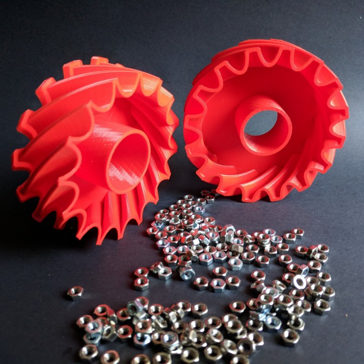 3D Printable Cog Twist Box by Clockspring