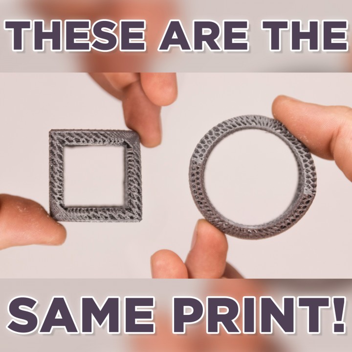 3D Printable Circle to Square P.O.V. Illusion by Devin Enrique Büchele ...