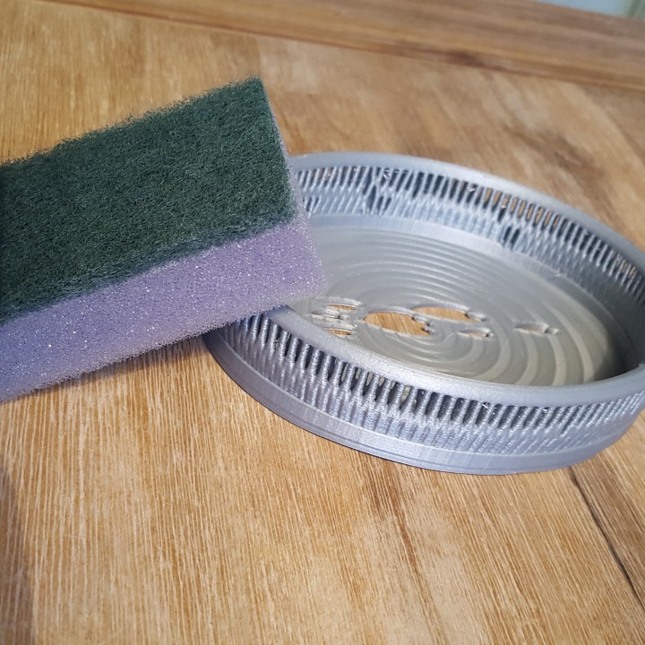 3D Printable Sponge box by raimonvibe