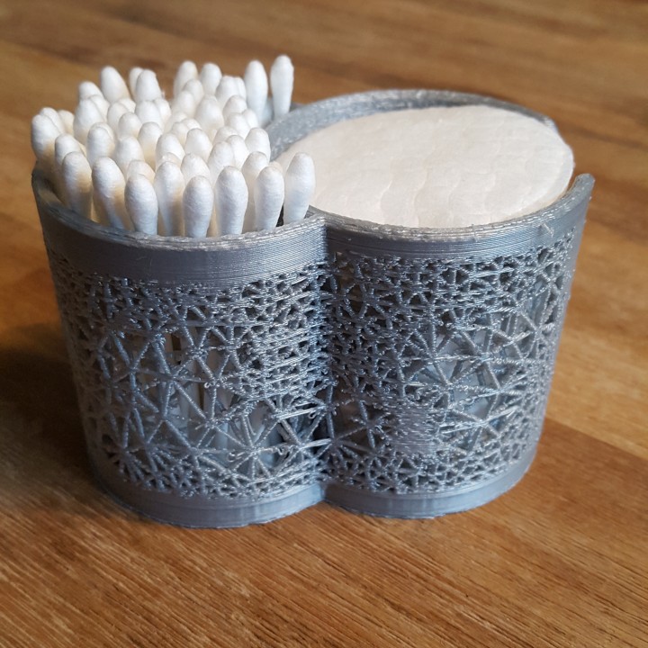 Téléchargement Container for cotton buds & pads par Idea Lab