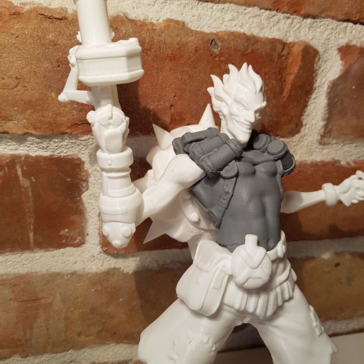 3D Print of Junkrat - Overwatch- 25 cm model by CaptainHero