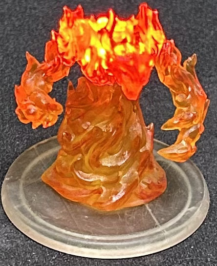 3D Printable Fire Elemental - DND Miniature - PRESUPPORTED - 32mm Scale ...