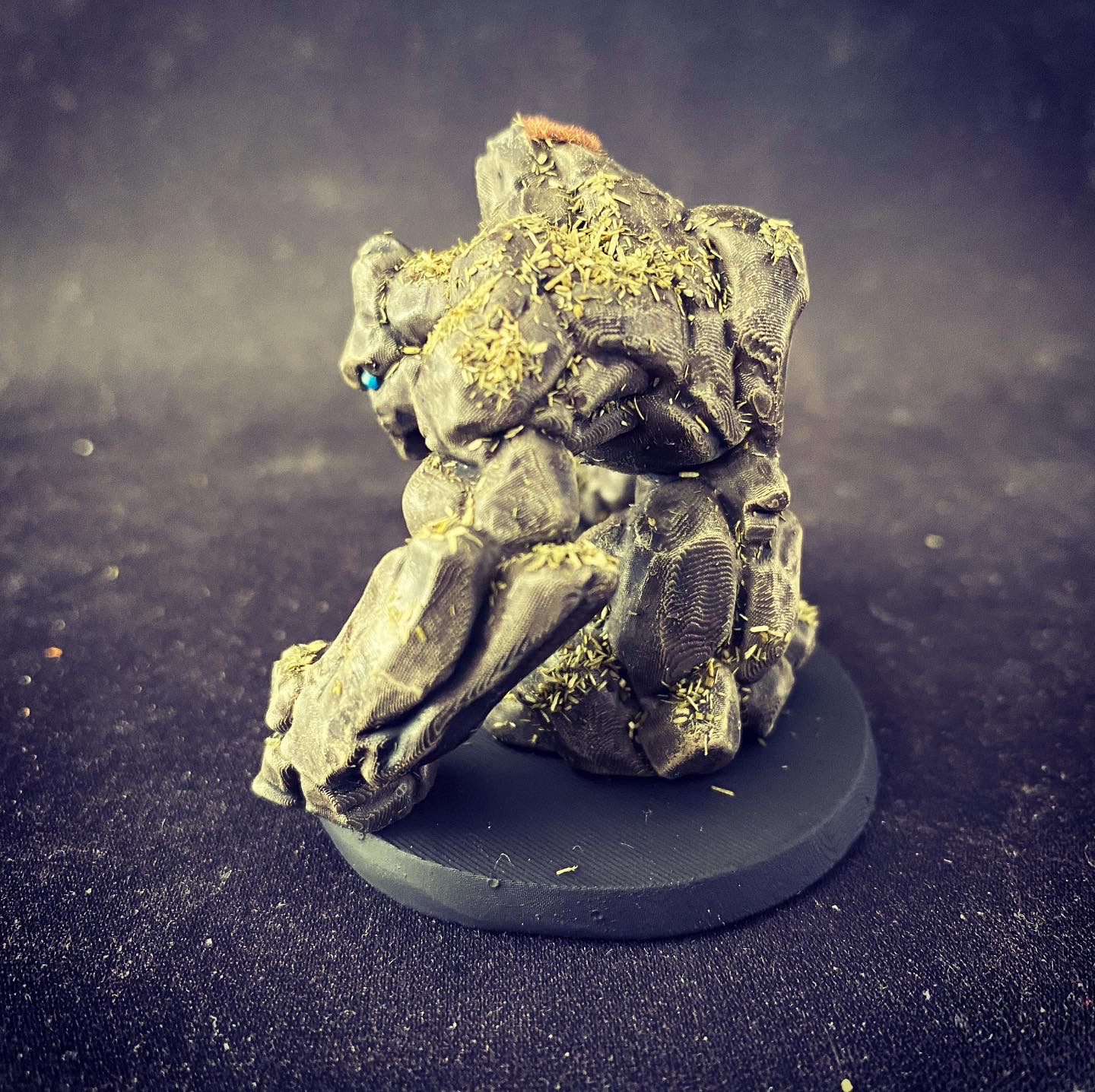 3D Printable Earth Elemental - DND Miniature - 32mm Scale ...
