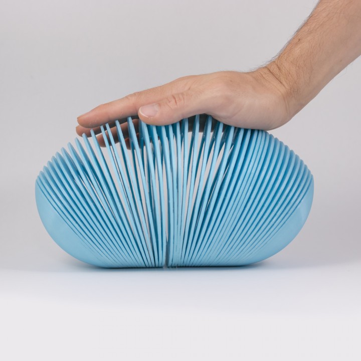 3D Printable Big Springo Sphere by Devin Enrique Büchele de Montes