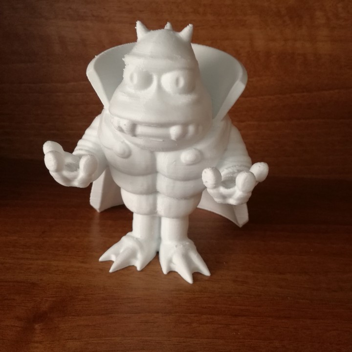 3D Print of Lrrr, ruler of the planet Omicron Persei 8 from "Futurama ...