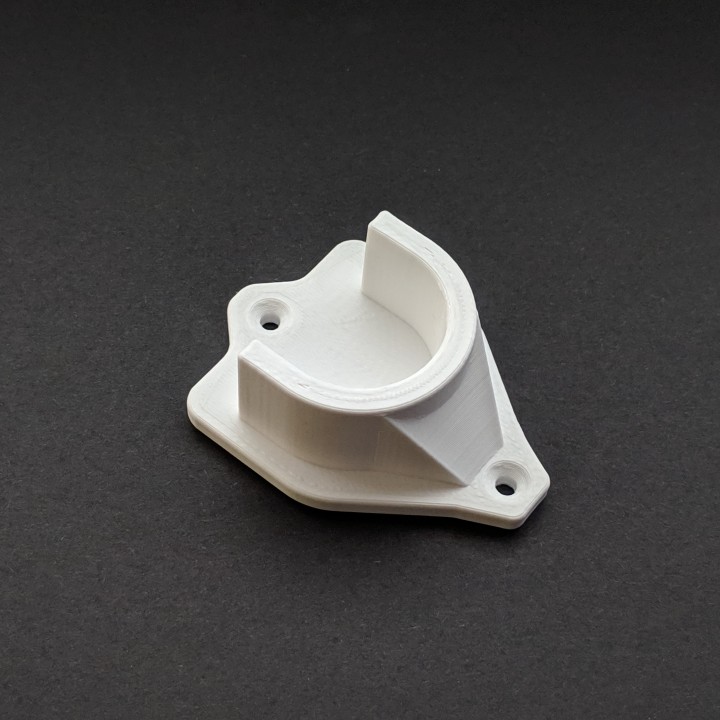3D Printable 30mm Rod Bracket / Perch Support by Clockspring