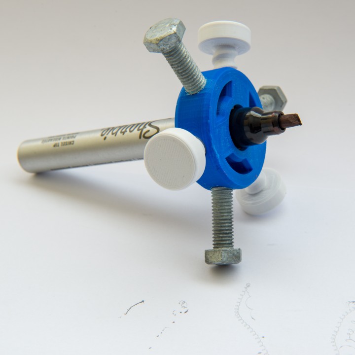 3D Printable Doodle Tops by Clockspring