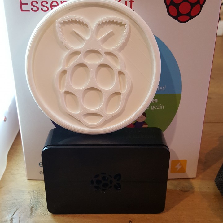 3D Printable Raspberry Pi coaster by Idea Lab