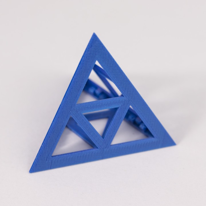 3D Printable Tetrahedrons // Folding Polyhedra by Devin Enrique Büchele ...
