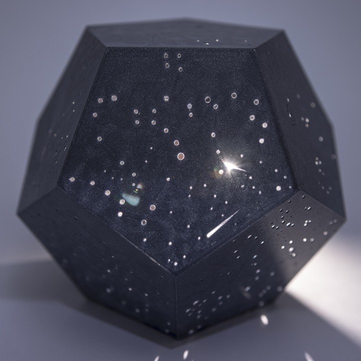 3D Printable Folding Polyhedra Pack No.1 by Devin Enrique Büchele de Montes