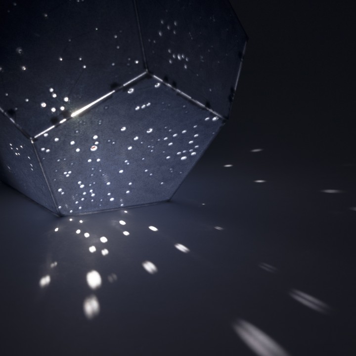 3D Printable Folding Polyhedra Pack No.1 by Devin Enrique Büchele de Montes