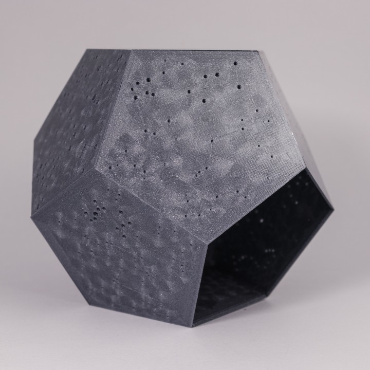 3D Printable Folding Polyhedra Pack No.1 by Devin Enrique Büchele de Montes