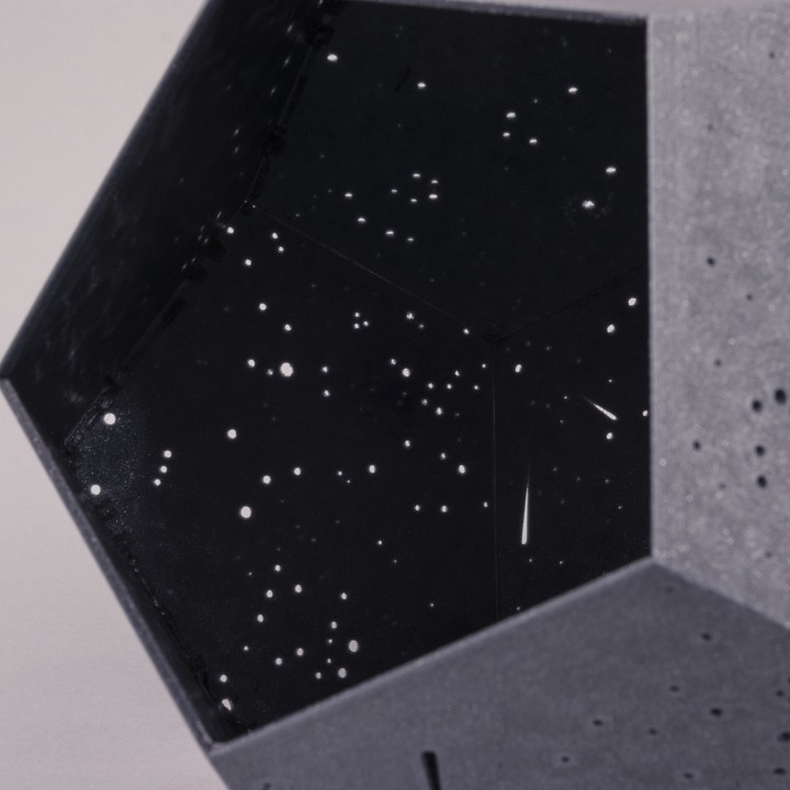 3D Printable Folding Polyhedra Pack No.1 by Devin Enrique Büchele de Montes