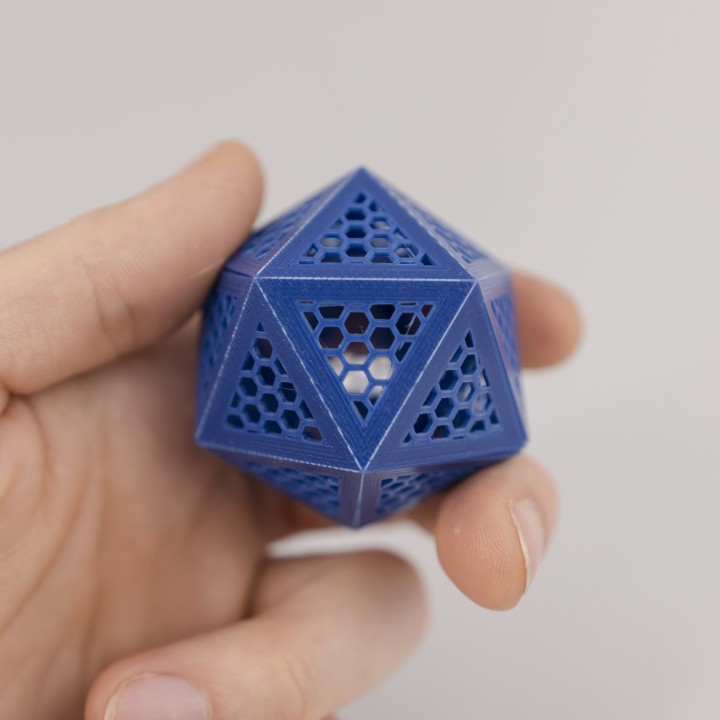 3D Printable Folding Polyhedra Pack No.1 by Devin Enrique Büchele de Montes