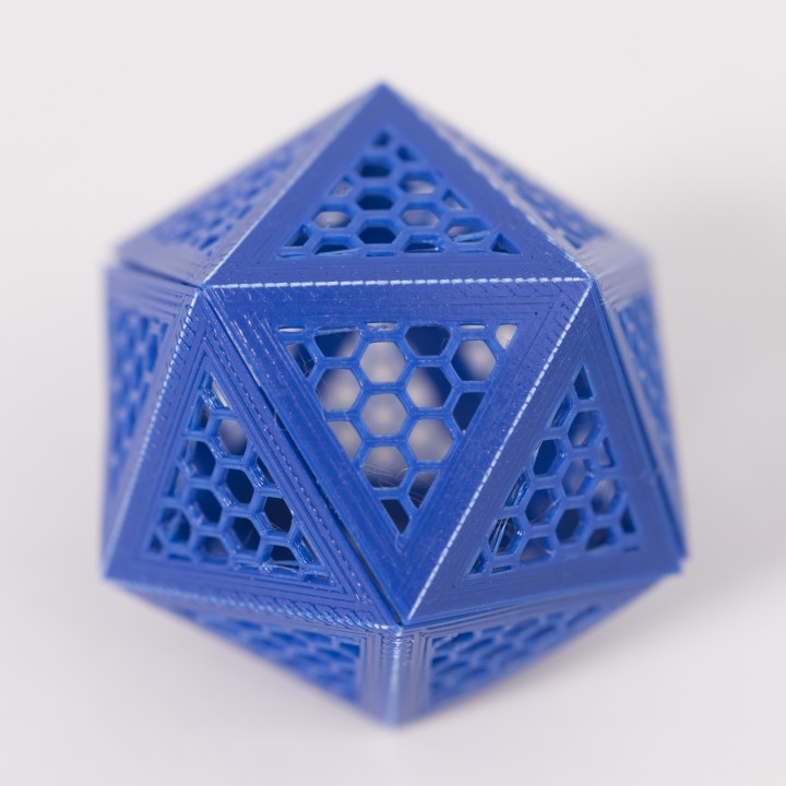 3D Printable Folding Polyhedra Pack No.1 by Devin Enrique Büchele de Montes